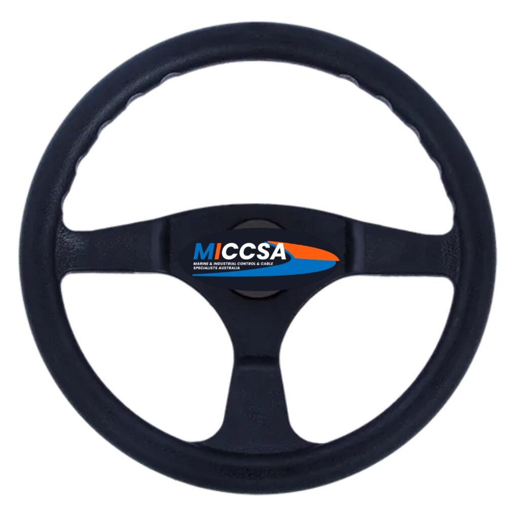 Standard Steering Wheel – Alpha | Black (W1B) - MICCSA
